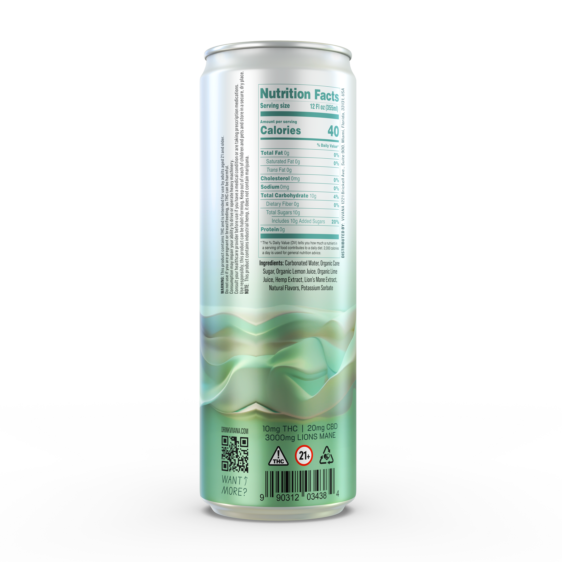 VIVANA INFUSED 12OZ